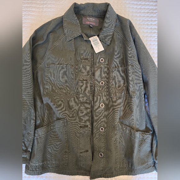torrid | Jackets & Coats | Torrid Olive Green Buttonup Jacket | Poshmark